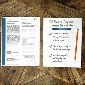 Vision Setting Workshop and Facilitation Guide With PDF Premium ...