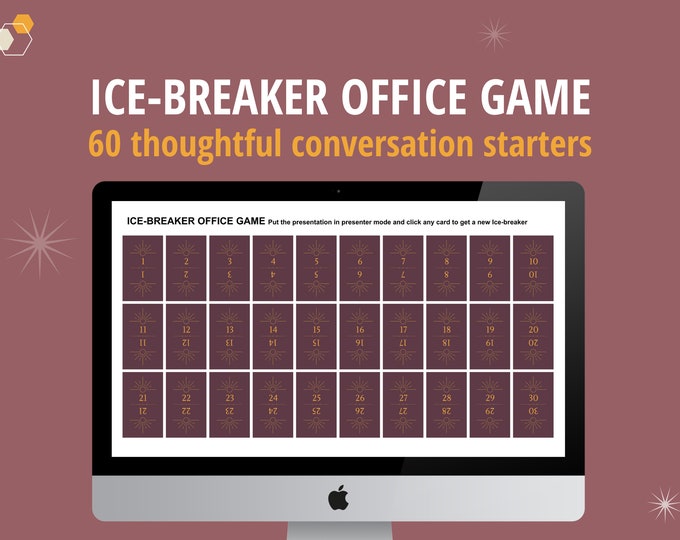 Icebreaker Office Game | 60 Slide Powerpoint Game , Google Slides, Team ...