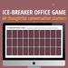 60 Slide Powerpoint Icebreaker Office Game, Google Slides, Team ...