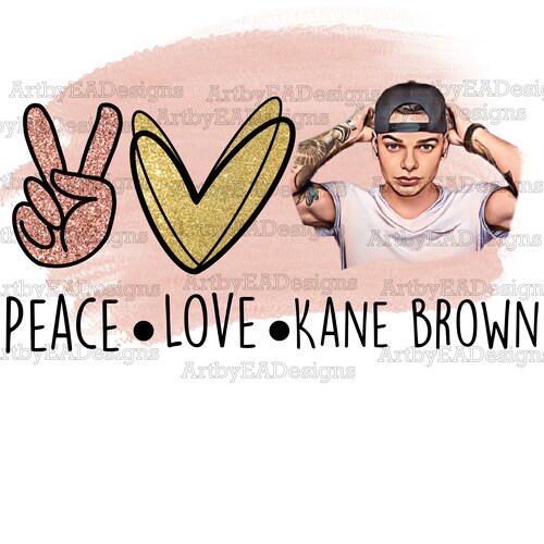 Kane Brown Leopard Print PNG Kane Brown PNG Country Music - Etsy