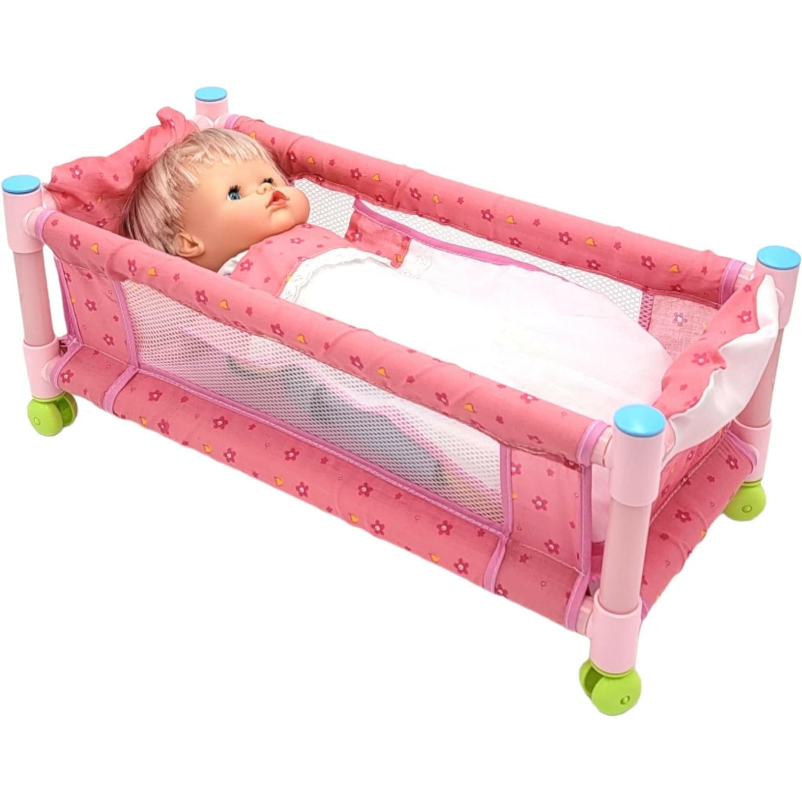 Talking Baby Doll Bed Child Set With Crib & Accessories 16 Inch Pack - Etsy