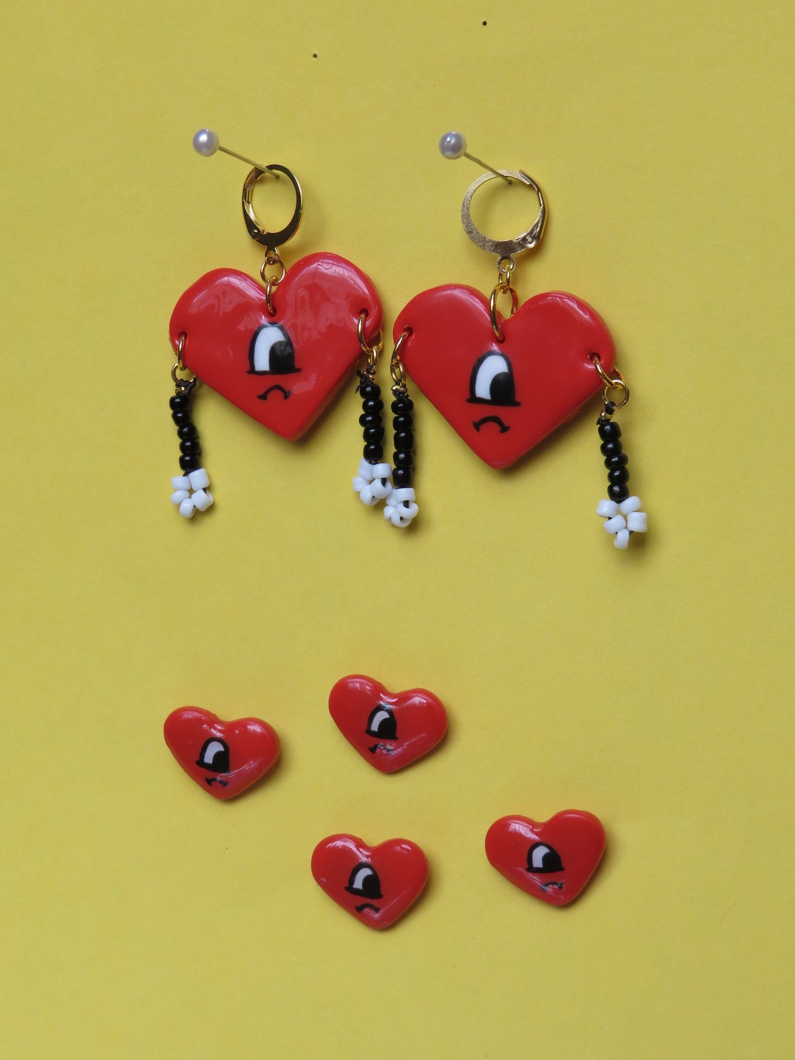 Bad Bunny Earrings, Bad Bunny, Un Verano Sin Ti, Bad Bunny Charms, - Etsy