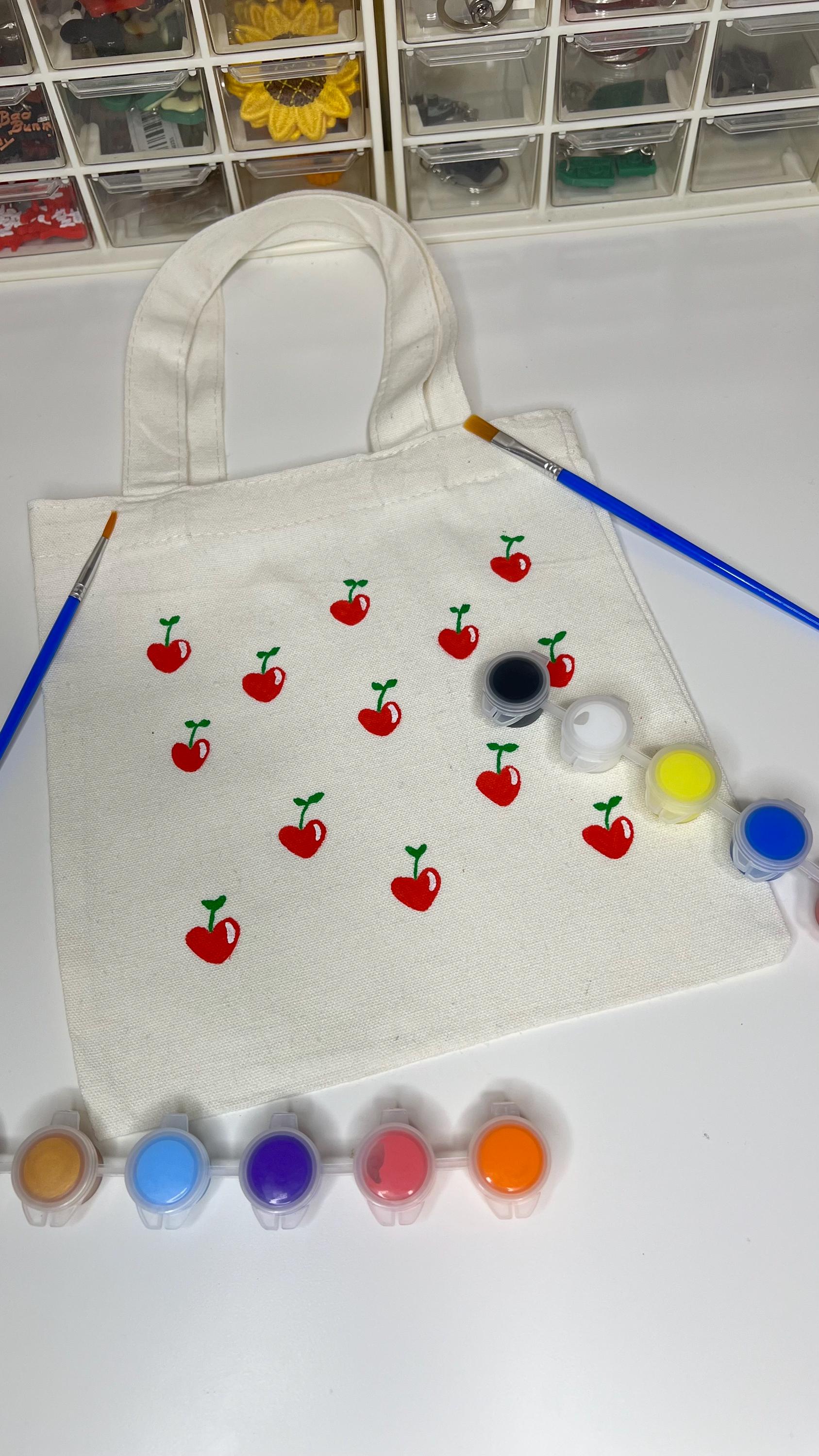 Tote Bag Painting Kit –DIY Paint Your Own Tote Bag DIY Fabric Paint Set ...
