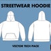 Hoodie Sweater Tech Pack - Etsy
