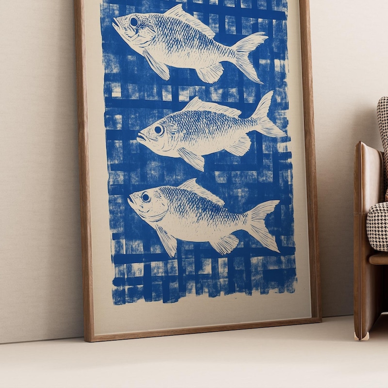 Gyotaku Fish Print - Etsy