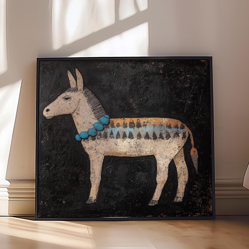 Abstract Donkey - Etsy