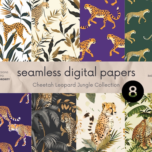 Cheetah Print Wallpaper - Etsy