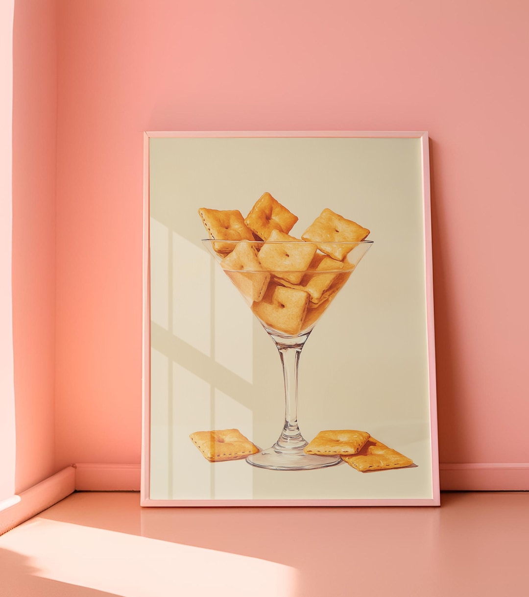 Cheez - It Martini Digital Art Print - Fun and Quirky Wall Decor for ...