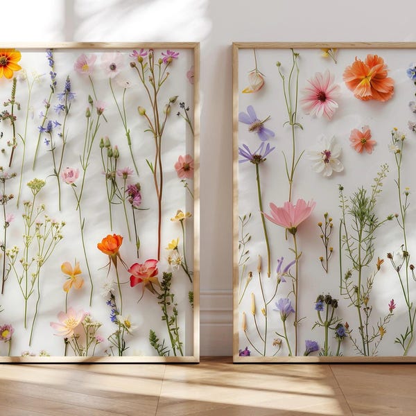 Floral Prints Wall Art - Etsy