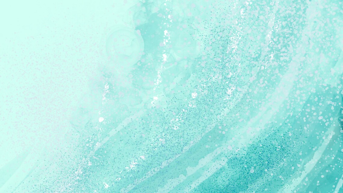 Clean, Turquoise Desktop Background: - Etsy
