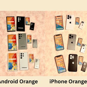 Dollhouse Miniature Smartphones - Etsy