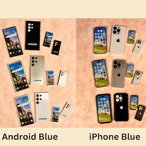 Dollhouse Miniature Smartphones - Etsy