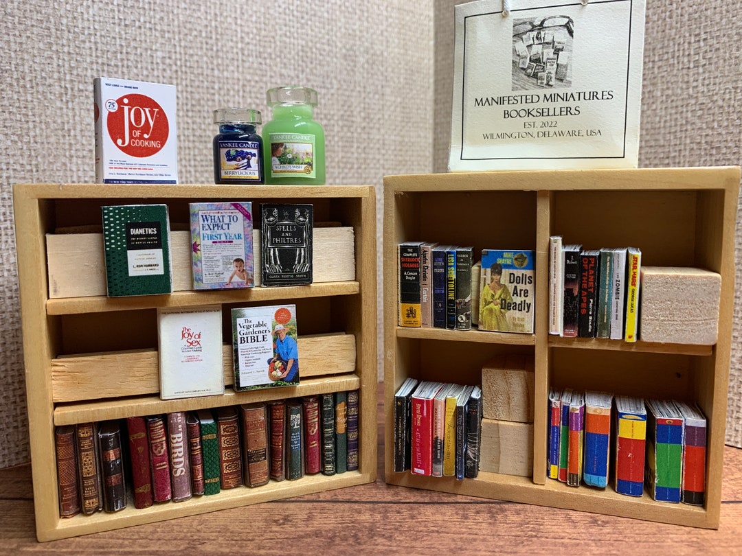 Miniature Paperback Collections - Etsy