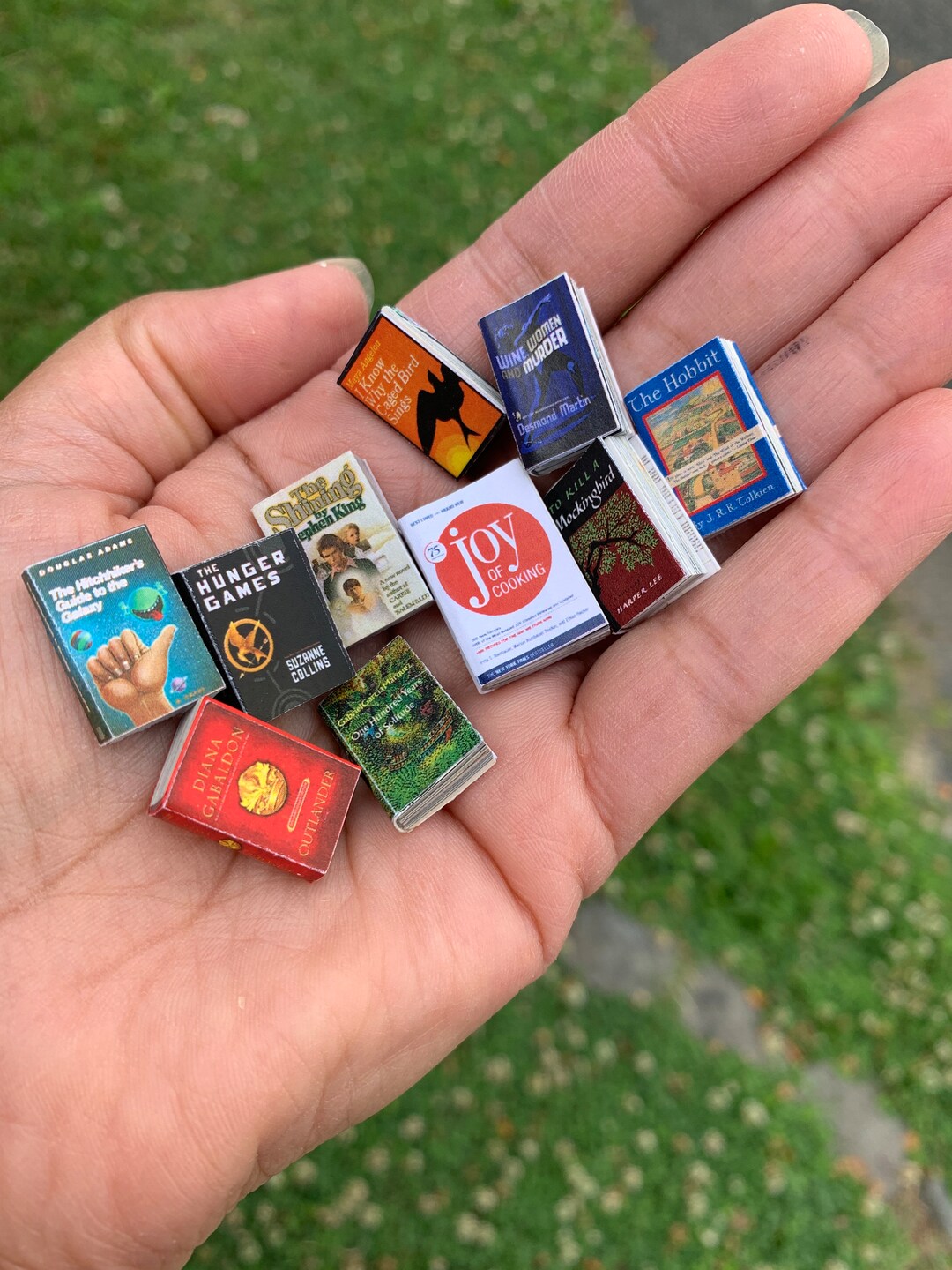 Dollhouse Miniature Paperbacks (1:12 Scale) - Etsy