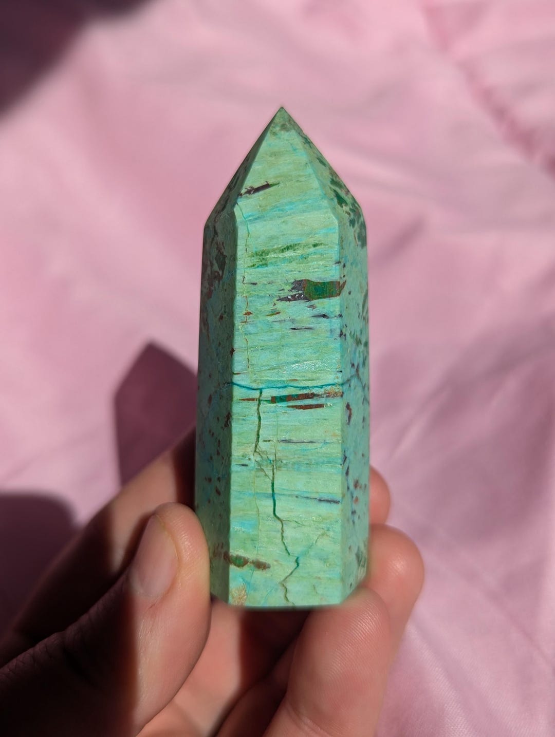 Peruvian Turquoise Tower, Please Note the Light Difference in the ...