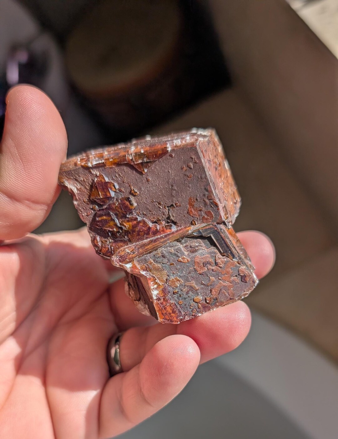 Chocolate Calcite Specimen With Gorgeous Color and Form, Leiping Mine ...