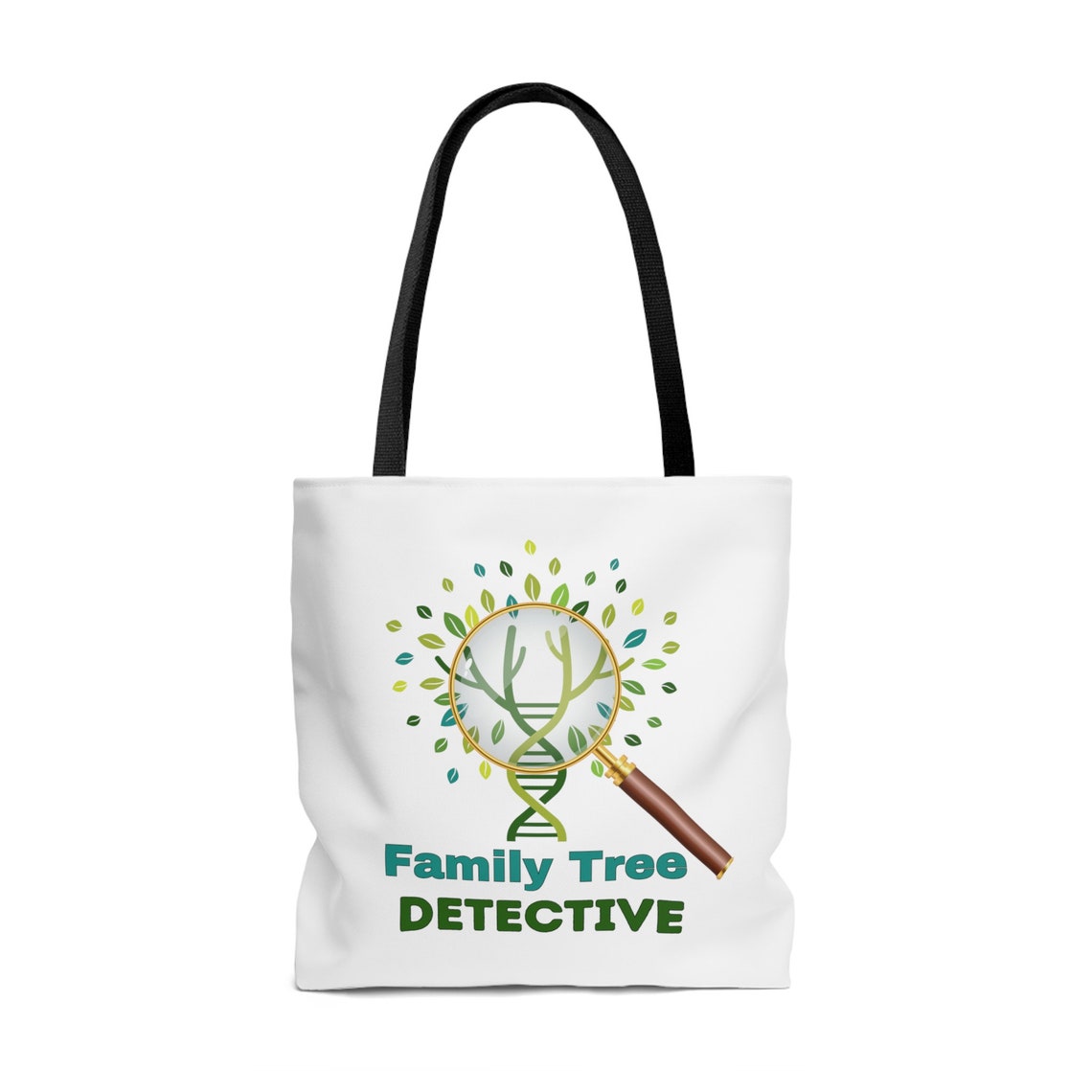 Gift for Family Tree and Genealogy Enthusiasts Detective Tote Bag ...