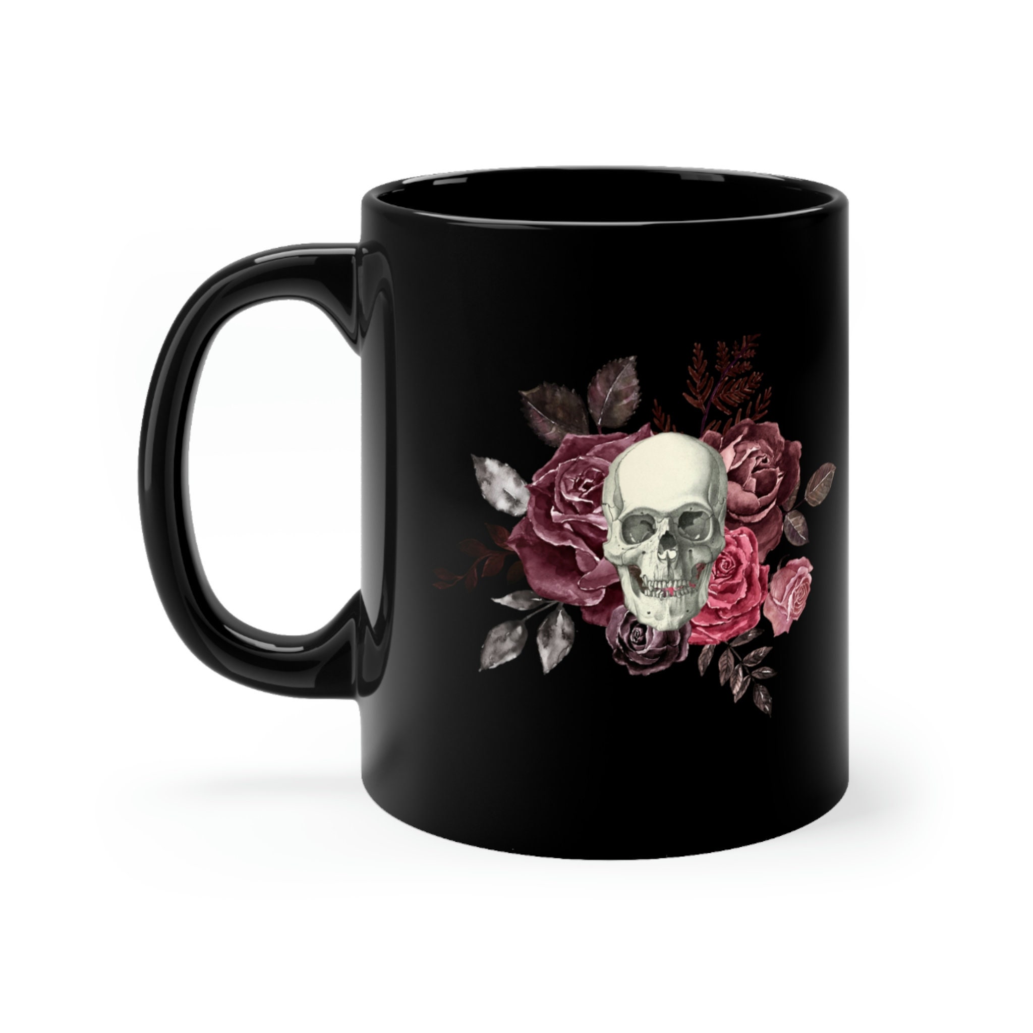 Gothic Edgar Allan Poe Coffee Mug Gift - Dark Beauty and Strangeness in ...