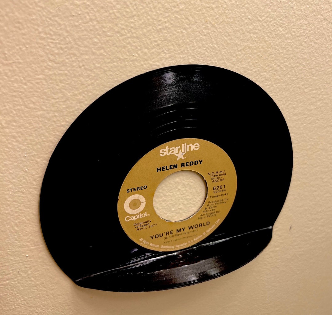 Mini Record Shelf, Vinyl Record Shelf, Wall Decor - Etsy