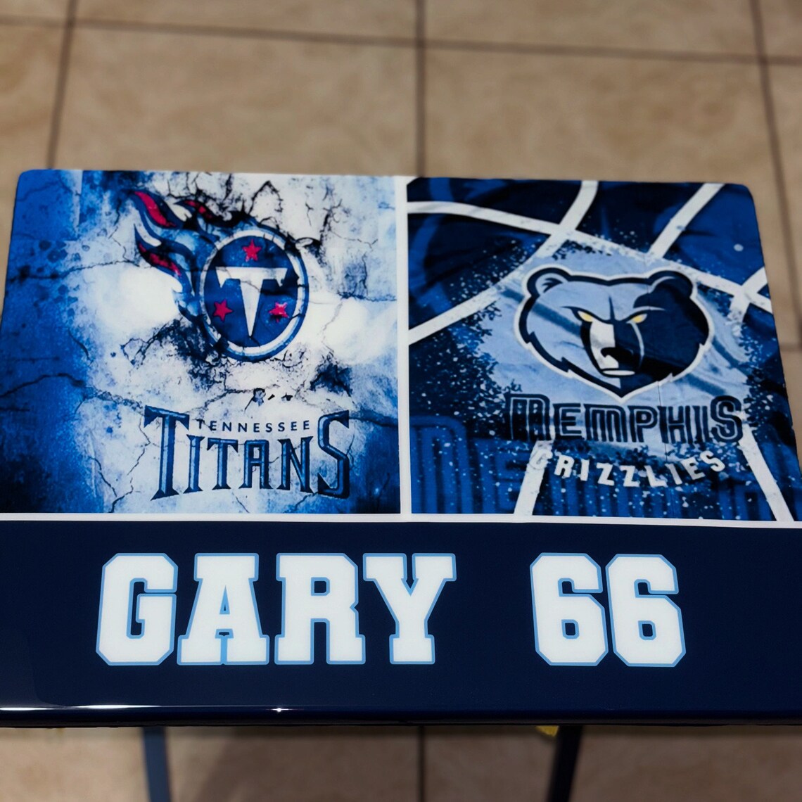 Folding Tray Table - Team Table - Custom TV Tray - Tray Table - Gifts ...