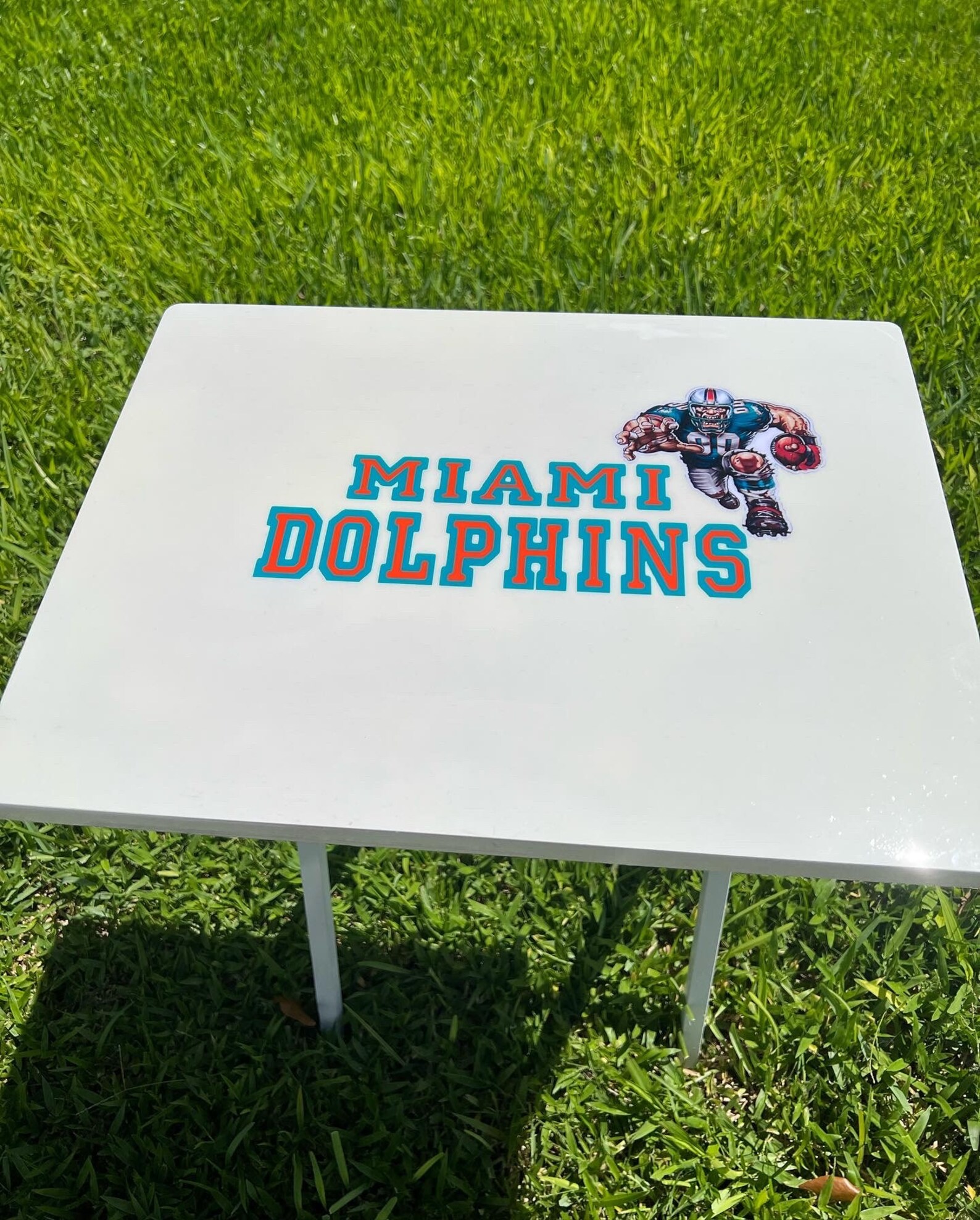 Folding Tray Table - Team Table - Custom TV Tray - Tray Table - Gifts ...