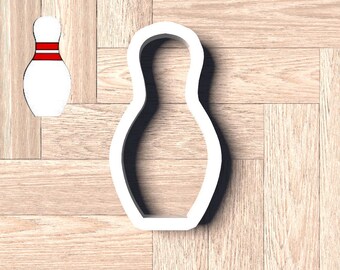 Bowling Cookie Cutter Bowling Pin Cookie Cutter Pin Pin Cookie Cutter ...