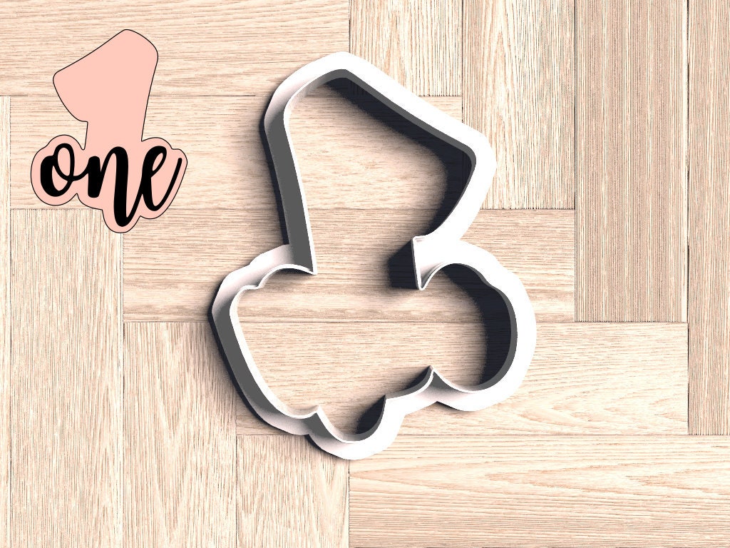 Fast Shipping! Lettered Number 1 Cookie Cutter - Etsy