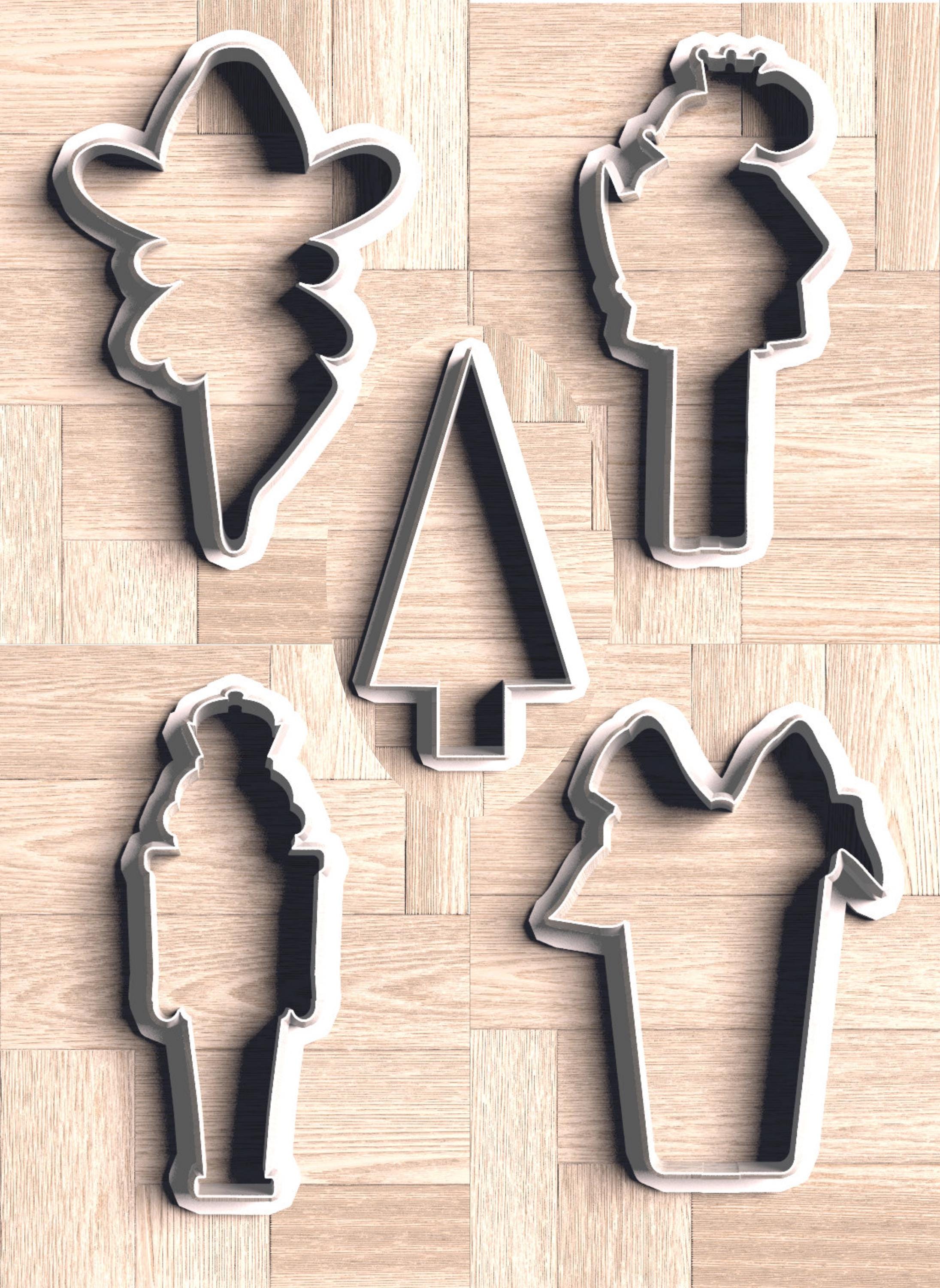 Fast Shipping! Tall Nutcracker Cookie Cutters - Christmas Baking Gift ...