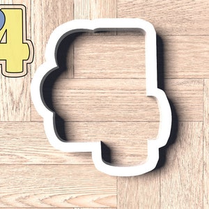 Fast Shipping! Birthday Number 4 Cookie Cutter - Custom Baking Gift - Etsy