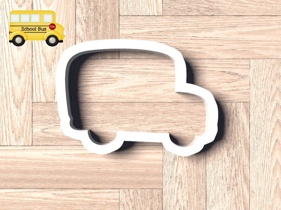 Fast Shipping! School Bus Cookie Cutter - Back to School Baking Gift - Etsy