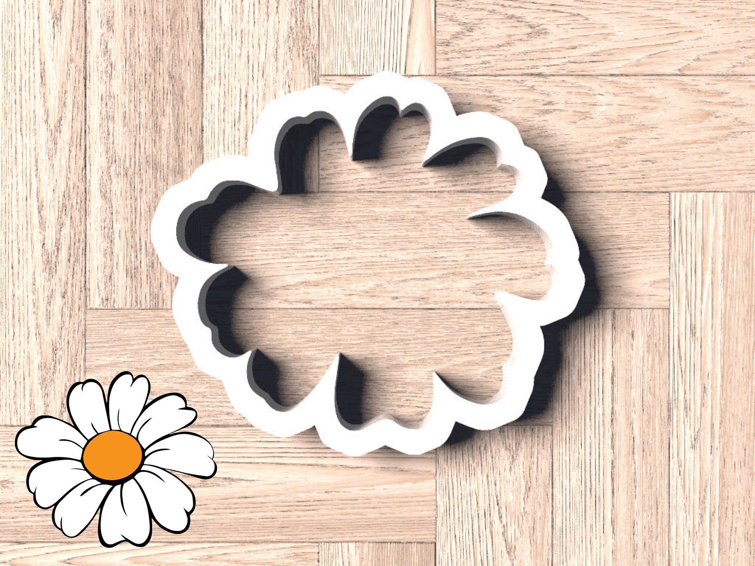 Fast Shipping! Ruffled Daisy Flower Cookie Cutter - Baking Gift - Etsy