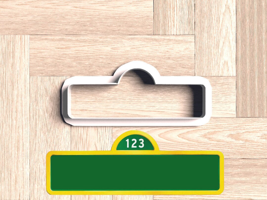 Fast Shipping! Street Sign Cookie Cutter - Etsy