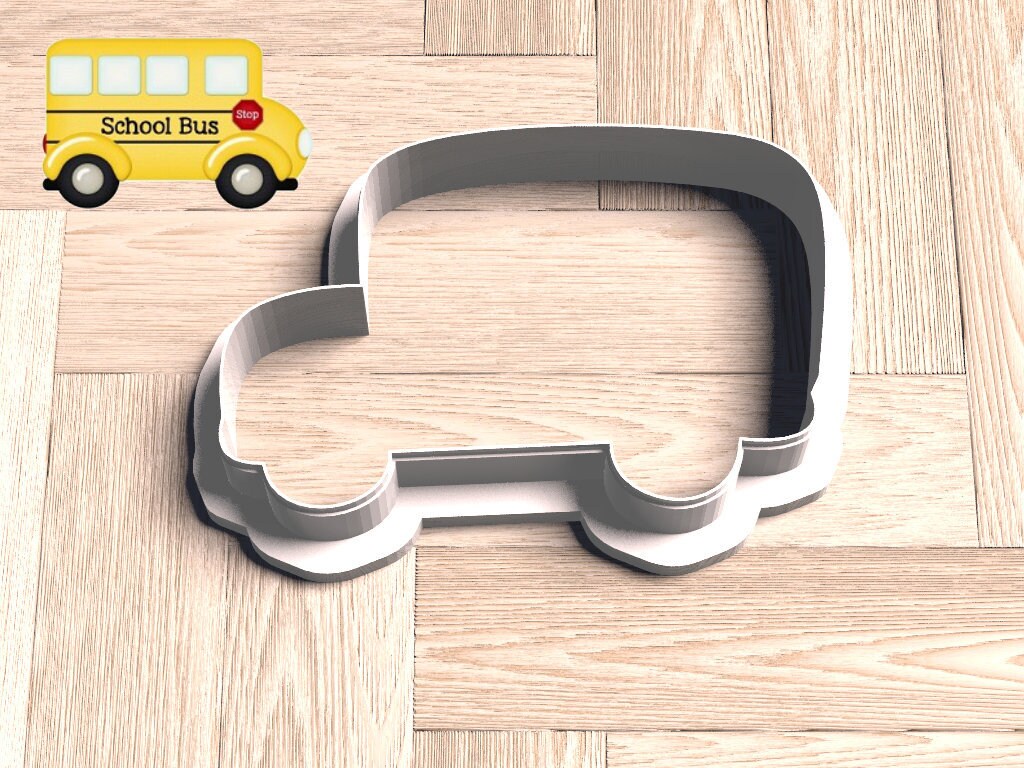 Fast Shipping! School Bus Cookie Cutter - Back to School Baking Gift - Etsy