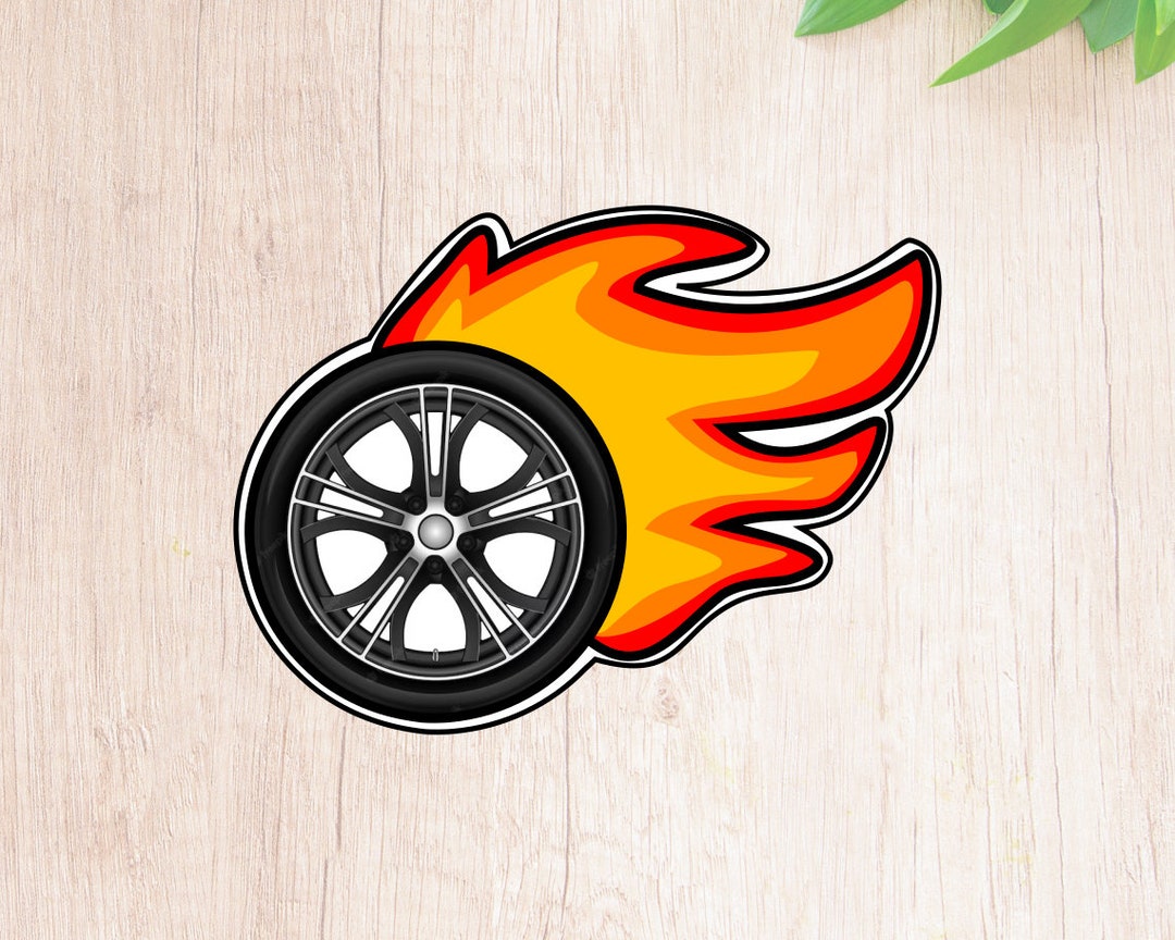 Fast Shipping! Buring Tire Cookie Cutter - Etsy