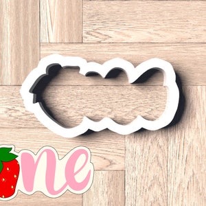 Fast Shipping! Strawberry Number One Cookie Cutter. First Birthday ...