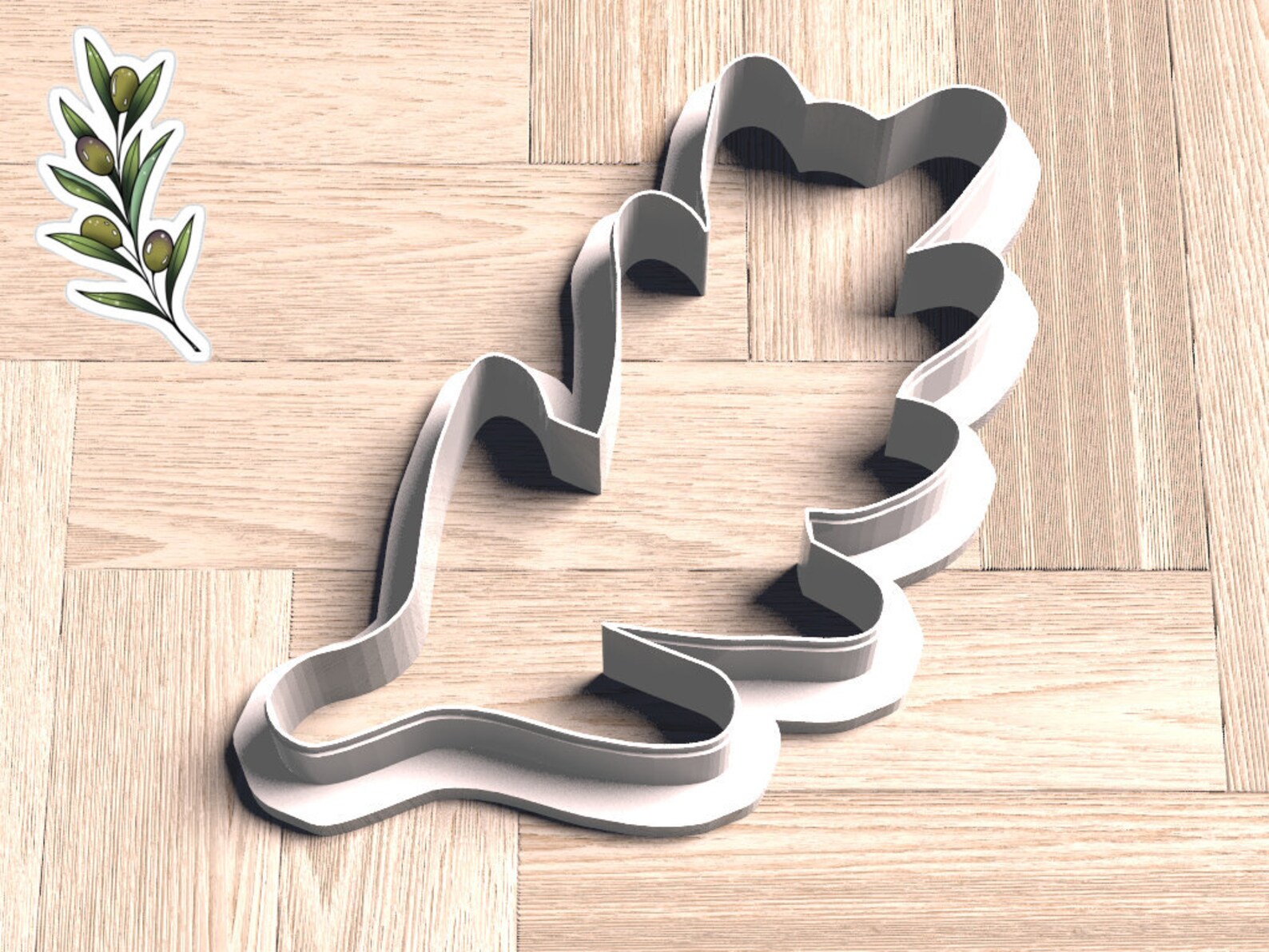 Fast Shipping! Olive Branch Custom Cookie Cutter - Etsy