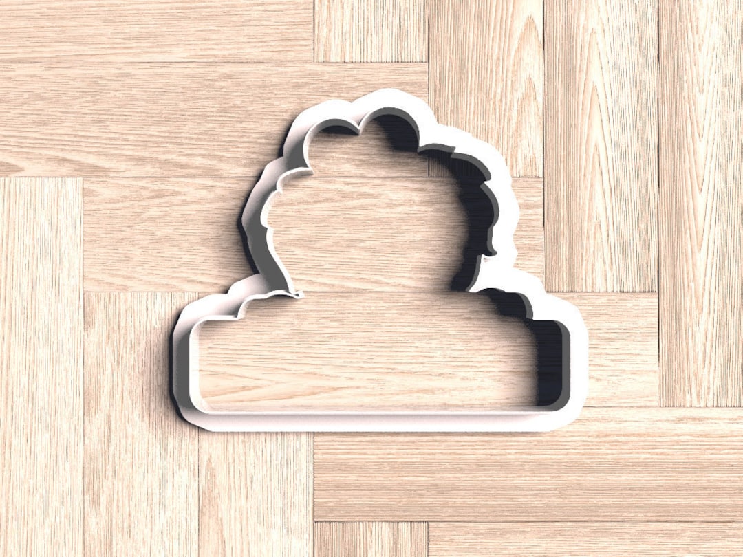 Cartoon Plaque Cookie Cutter. Cartoon Cookie Cutter. 3D - Etsy