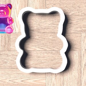 Fast Shipping! Gummy Bear Cookie Cutter. Bear Cookie Cutter. Candy ...