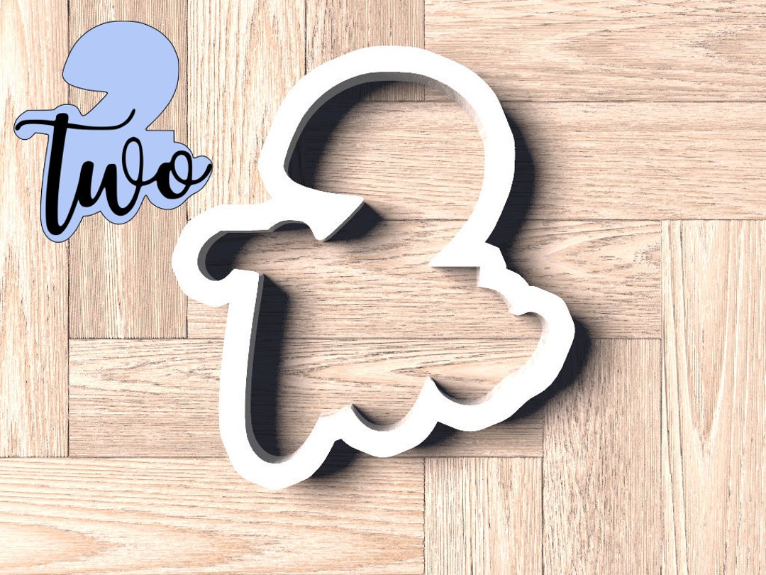 Lettered Number Two Cookie Cutter. Number Cookie Cutter. Baking Gifts ...