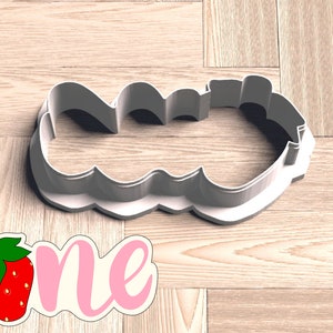 Fast Shipping! Strawberry Number One Cookie Cutter. First Birthday ...