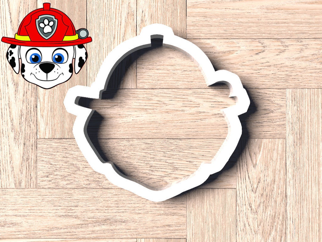 Marshall Cookie Cutter. Marshall Head Cookie Cutter. PAW - Etsy