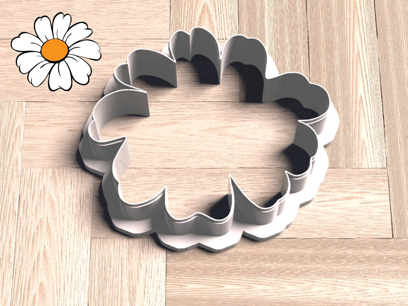 Fast Shipping! Ruffled Daisy Flower Cookie Cutter - Baking Gift - Etsy