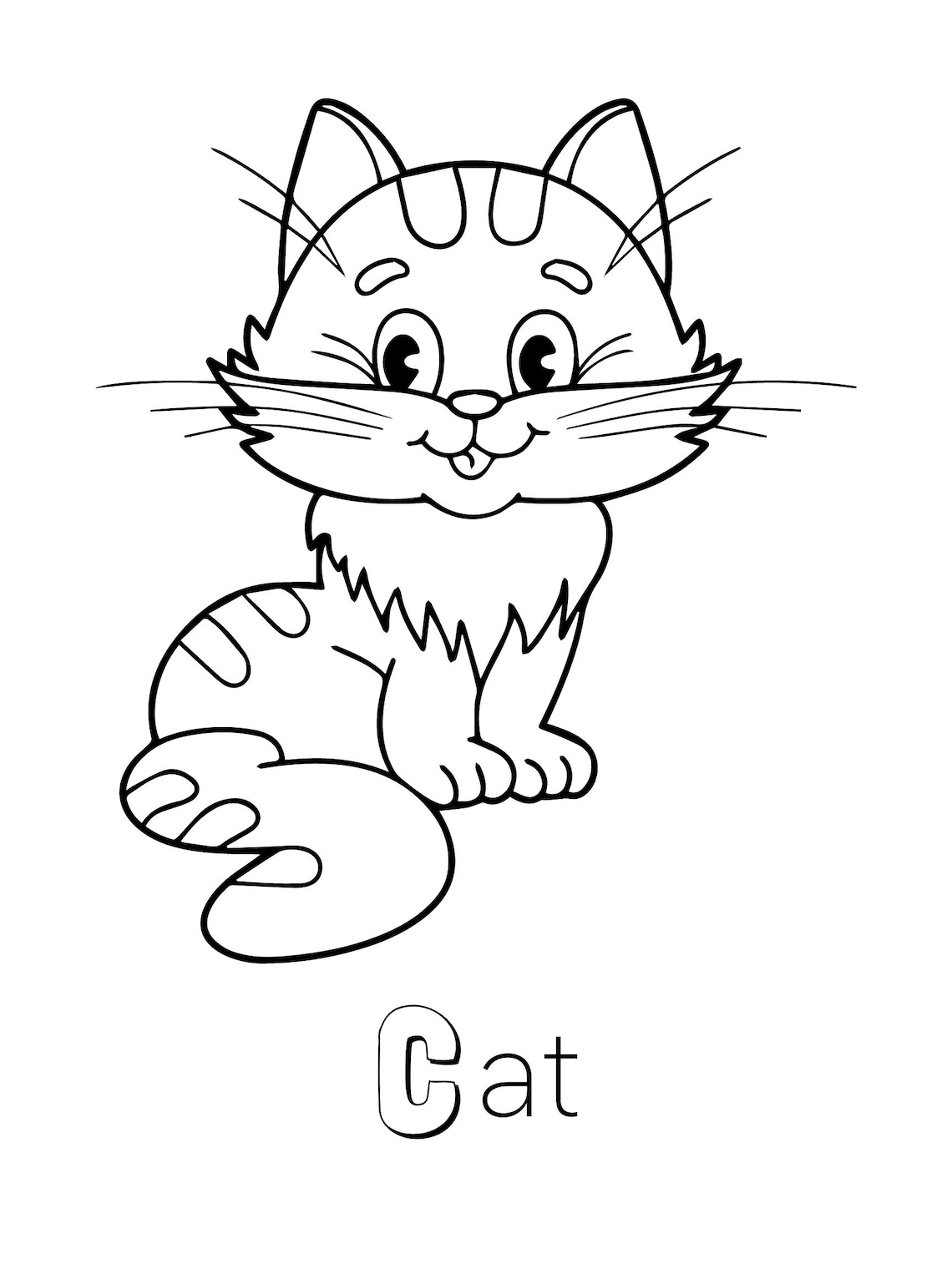 Kids Coloring Pages: Abcs Animal Coloring Book Kids Coloring Book With ...