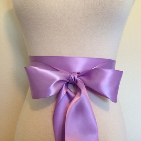 Lavender Sash - Etsy