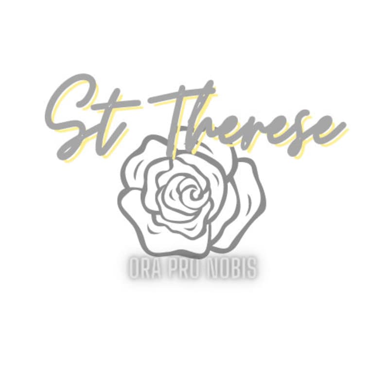 St Therese Sticker - Etsy