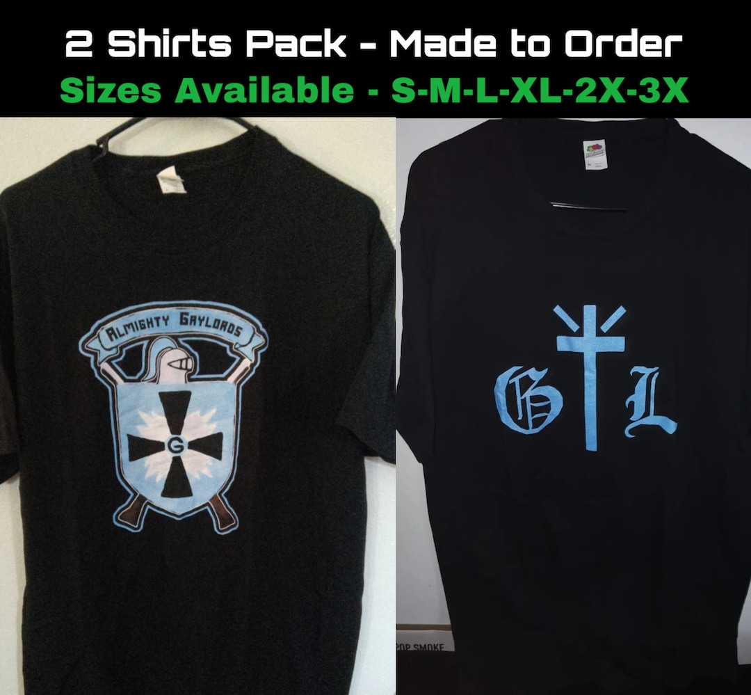 2 Almighty Gaylords Nation Nation Shirts Package -people-chicago -sizes ...