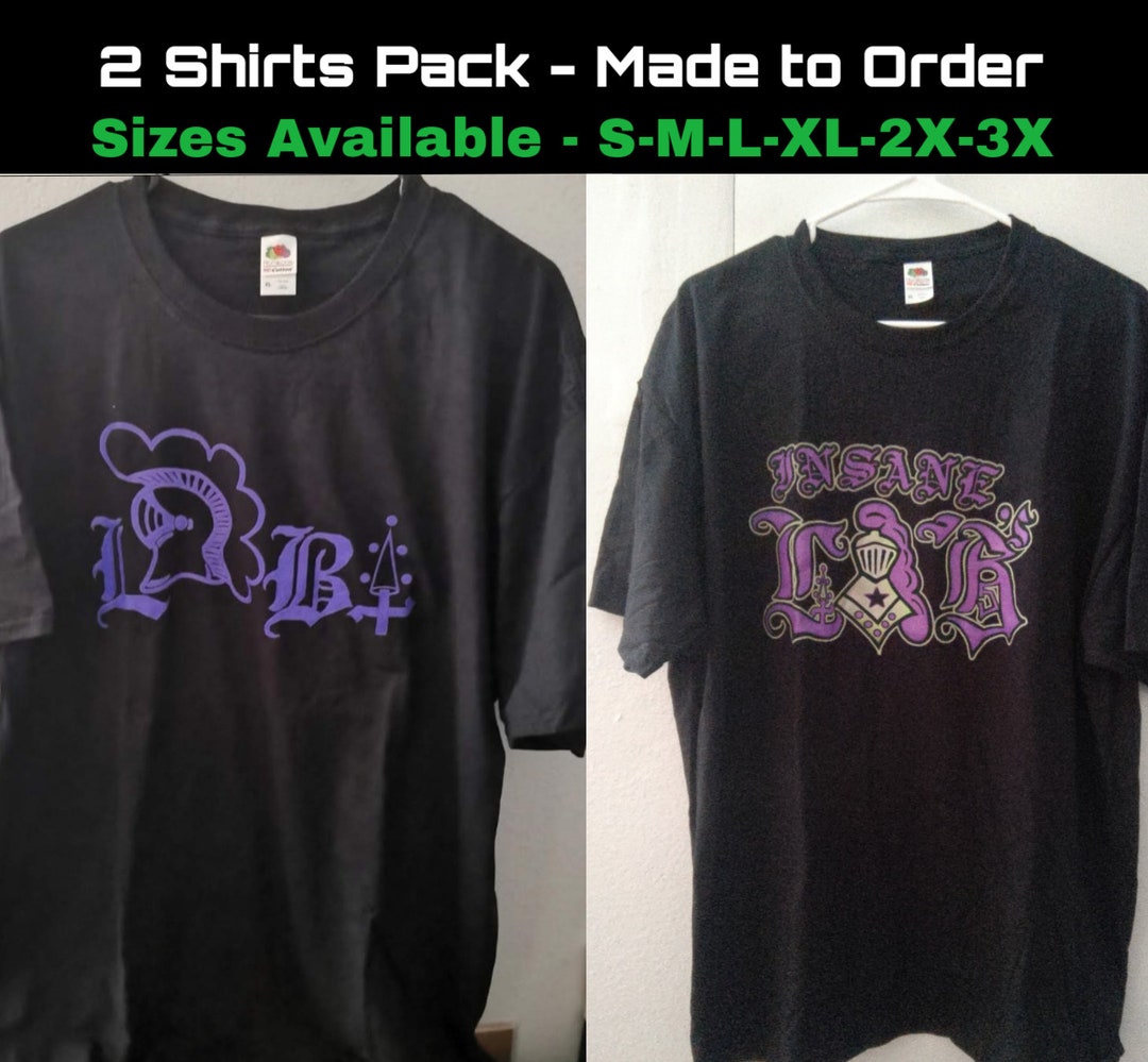 2 Latin Brothers Nation Shirts Package -lbs- People-chicago -sizes Made ...