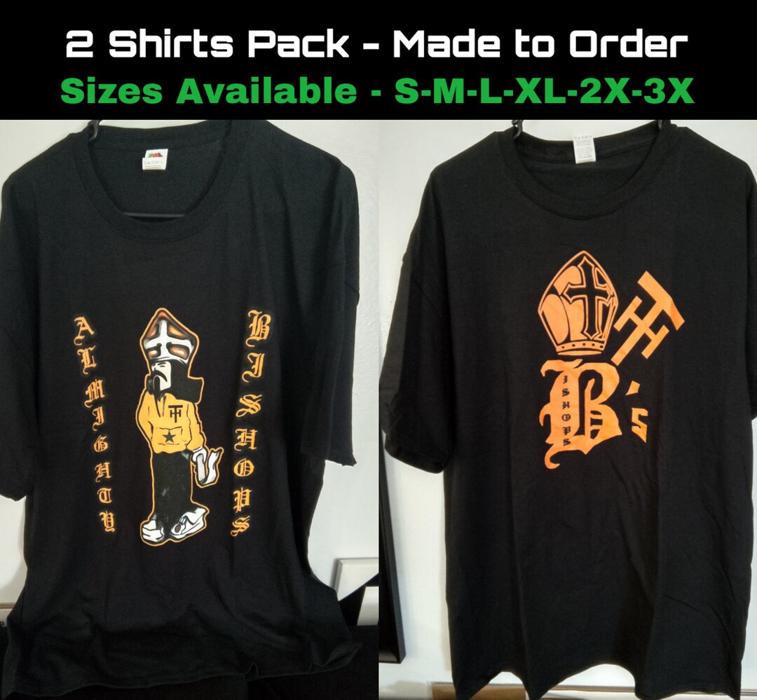 2 Almighty Bishops Nation Shirts Package - People-chicago -sizes Made ...