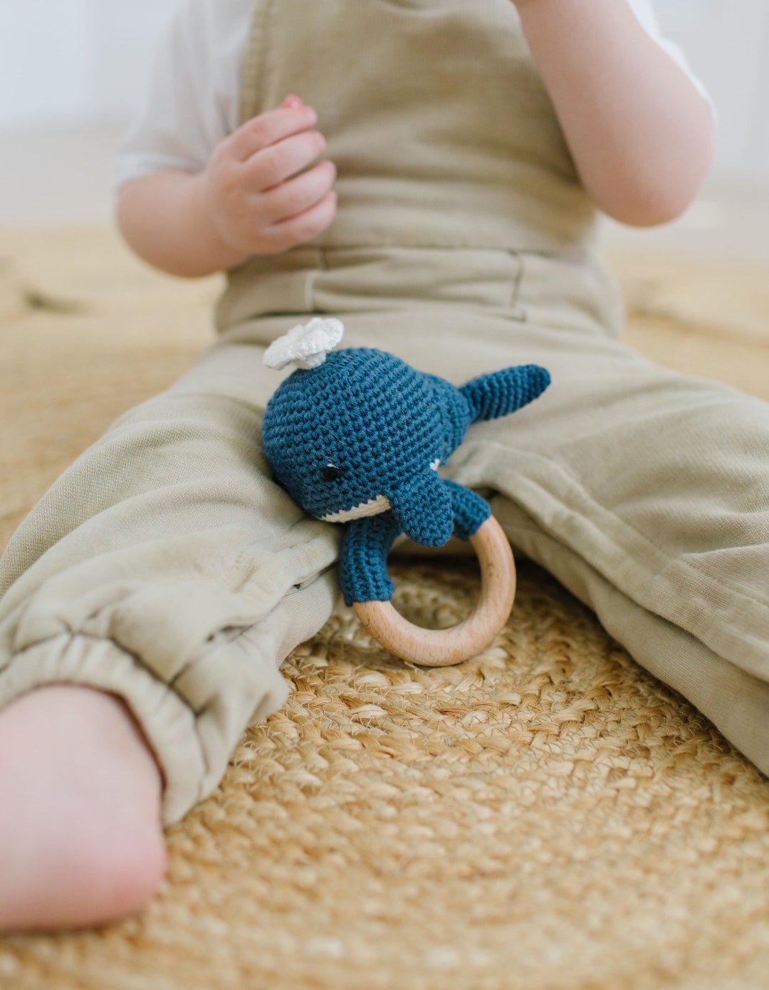 1 Year Old Girl Gift, Baby Teether, Crochet Rattle, Newborn Gift ...