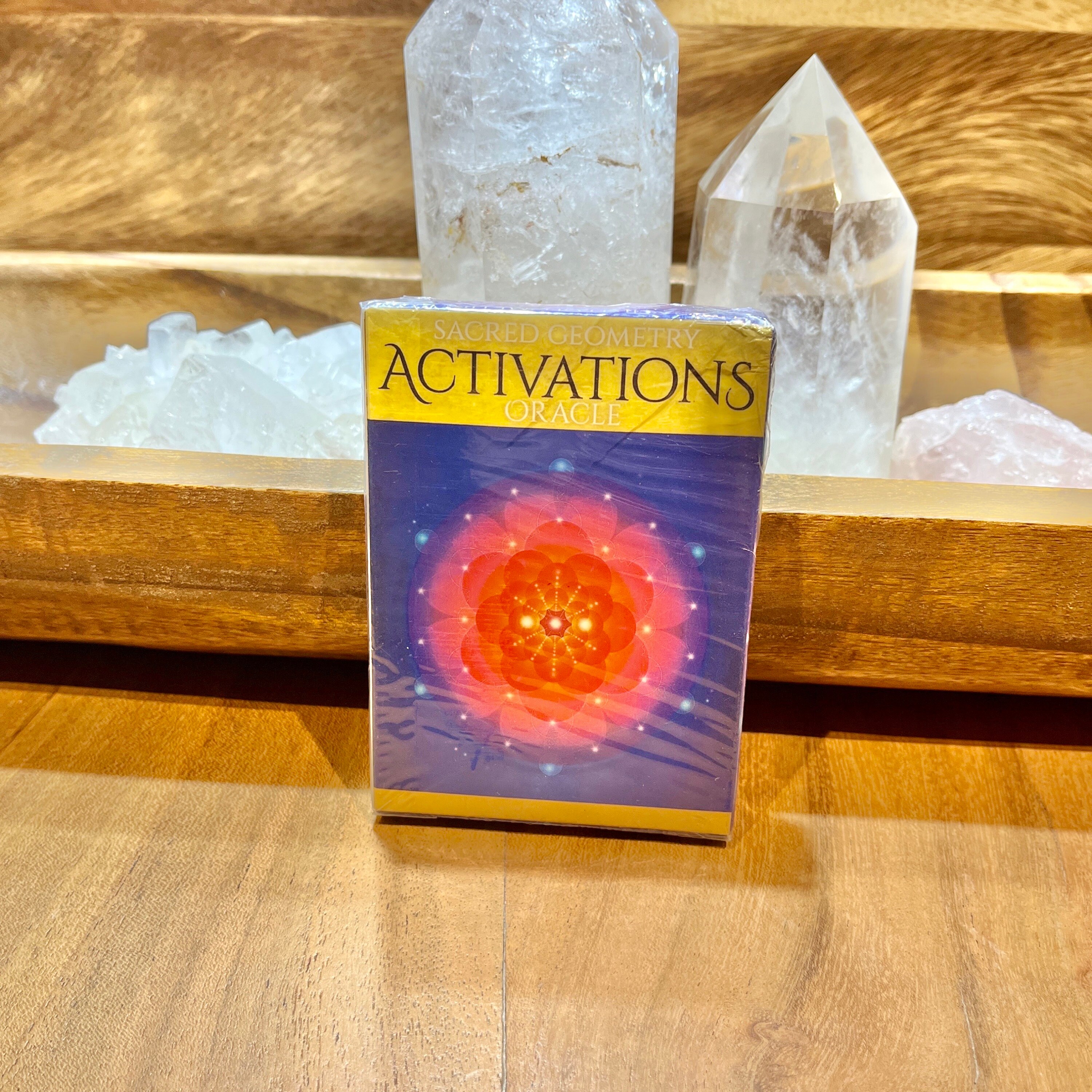 Sacred Geometry Activations Oracle Deck - Pocket Sized Deck, Divination ...